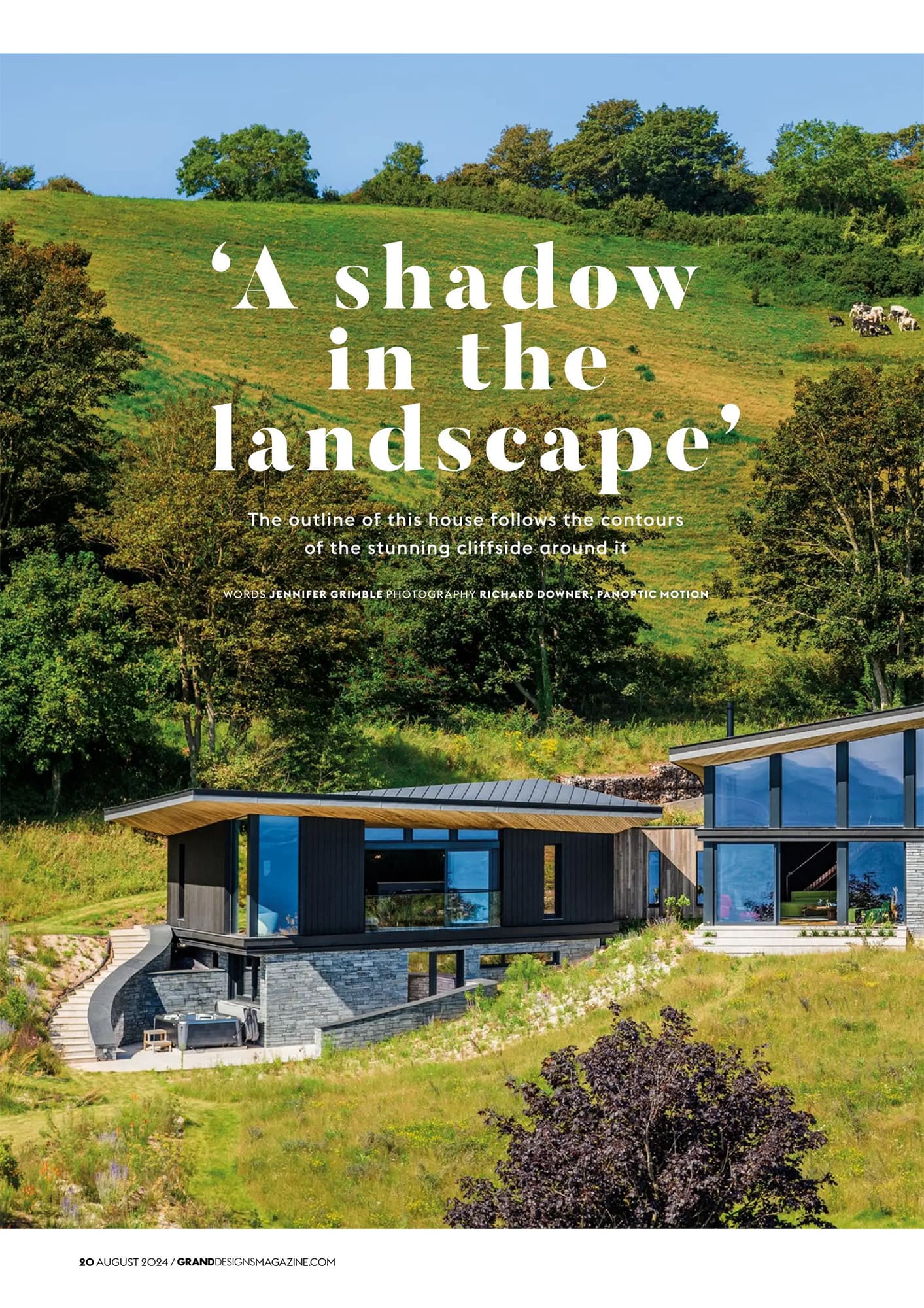 Grand Designs Magazine feature VESP architects' new house on the Devon ...
