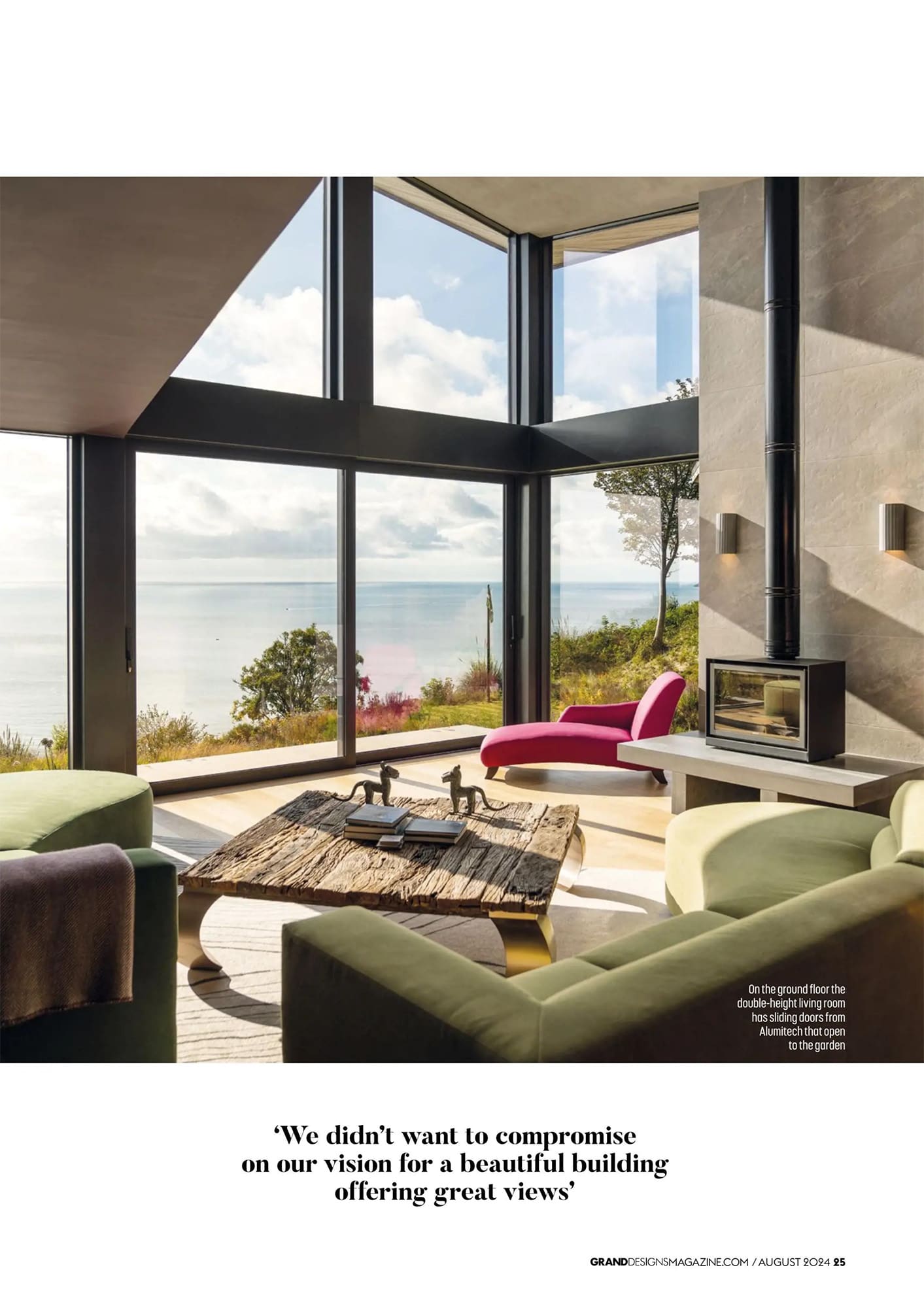 Grand Designs Magazine feature VESP architects' new house on the Devon ...